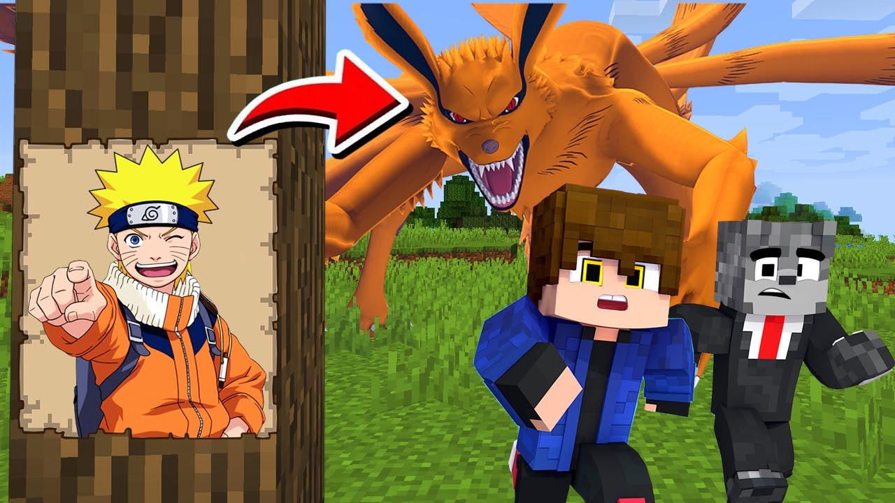 MINECRAFT mas tudo que eu DESENHAR o NARUTO vai me dar! - YouTube