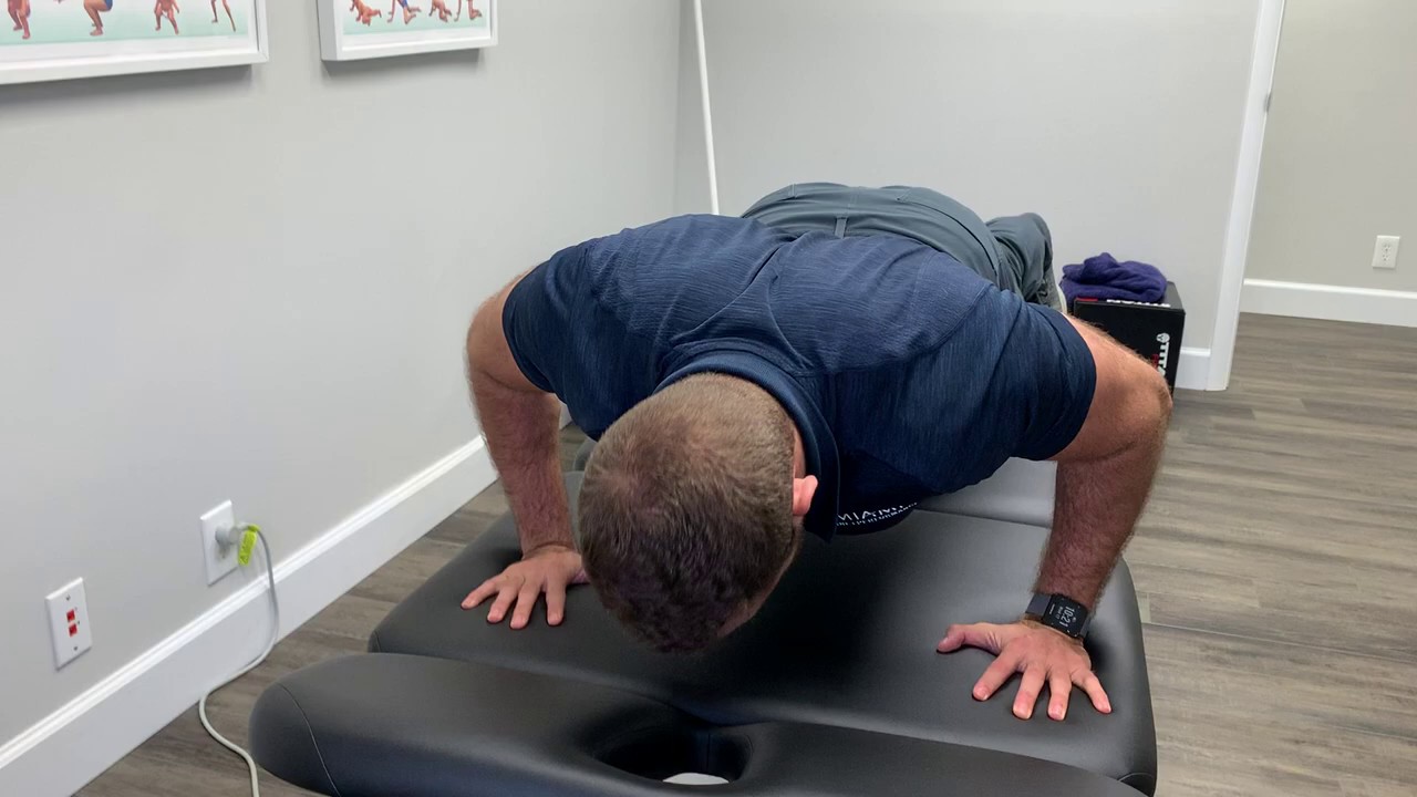 Isometric Push-Up Progression | Hallandale Beach Chiropractor Dr. Adams ...