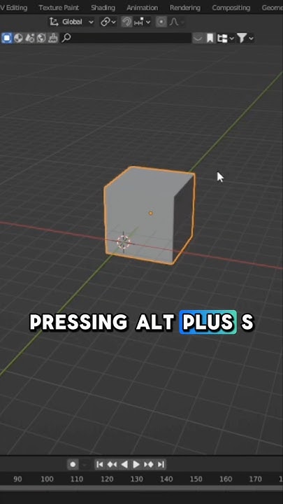 How to Undo location/rotation and scale in blender #tutorial #3d #blender3d #blender - YouTube