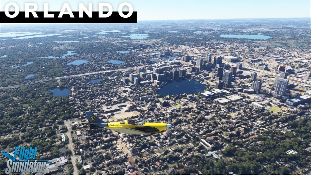 #FS2020 - Orlando (FL - USA) #mods - YouTube