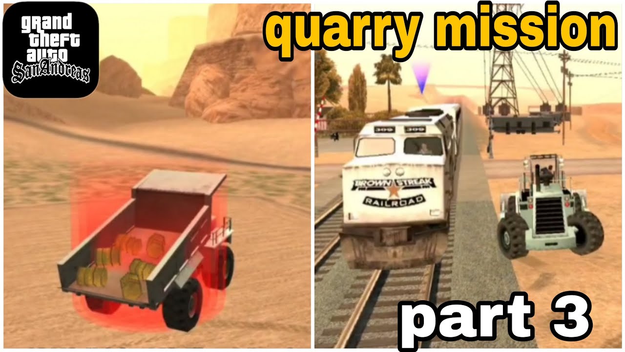 gta san Andreas quarry mission part 3 mobile gameplay tamil #gta # ...