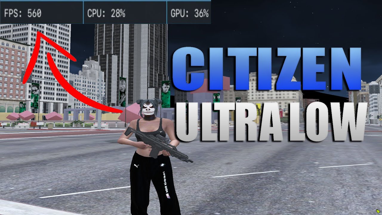 FiveM Most Insane FPS BOOST GRAPHICS PACK (CITIZEN) +500 FPS (No Shadow ...