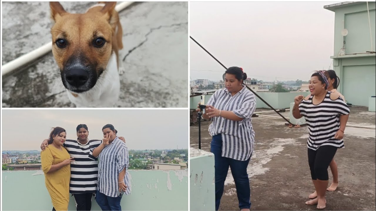 आज बेहनो के संग छत में Reels बनया💃 ️ || My Lifestyle Vlog || JASMINE ...