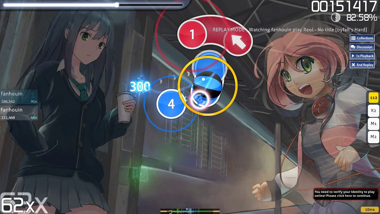 【OSU!】 Reol - No title (byfaR's Hard) - YouTube