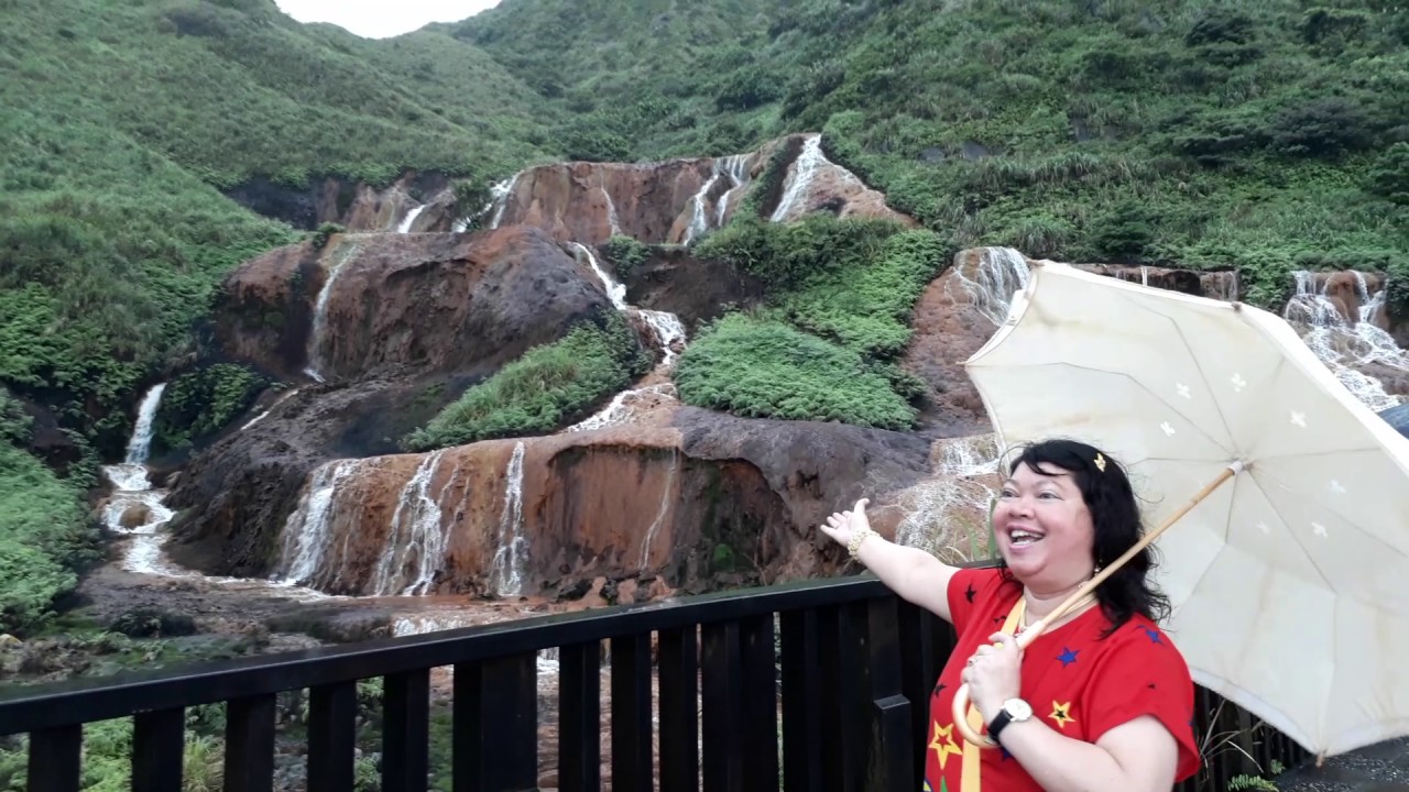 anita - golden waterfall , taiwan. - YouTube