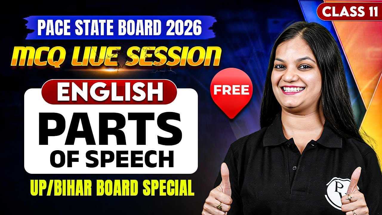 Class-11 English Chapter 2 Parts of Speech | Question & Answer - YouTube