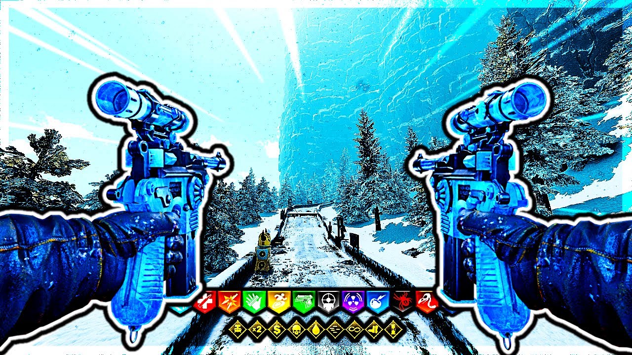 SNOW EVERYWHERE!!! | Call Of Duty Black Ops 3 Custom Zombies Arctic ...