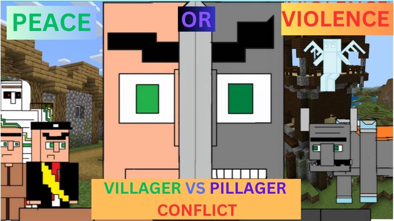 Minecraft Lore research [Episode #02] "Villager vs Pillage conflict ...