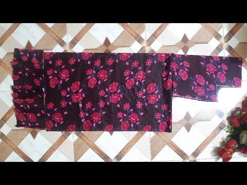 Goj kaporer designer leyar jama cutting easy method /jamar design ...