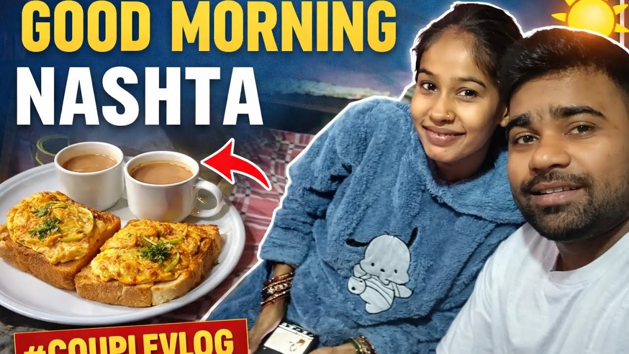 Good Morning From Us! ☀️ Daily Breakfast Vlog🥪☕👦👧like and Subscribe and ...