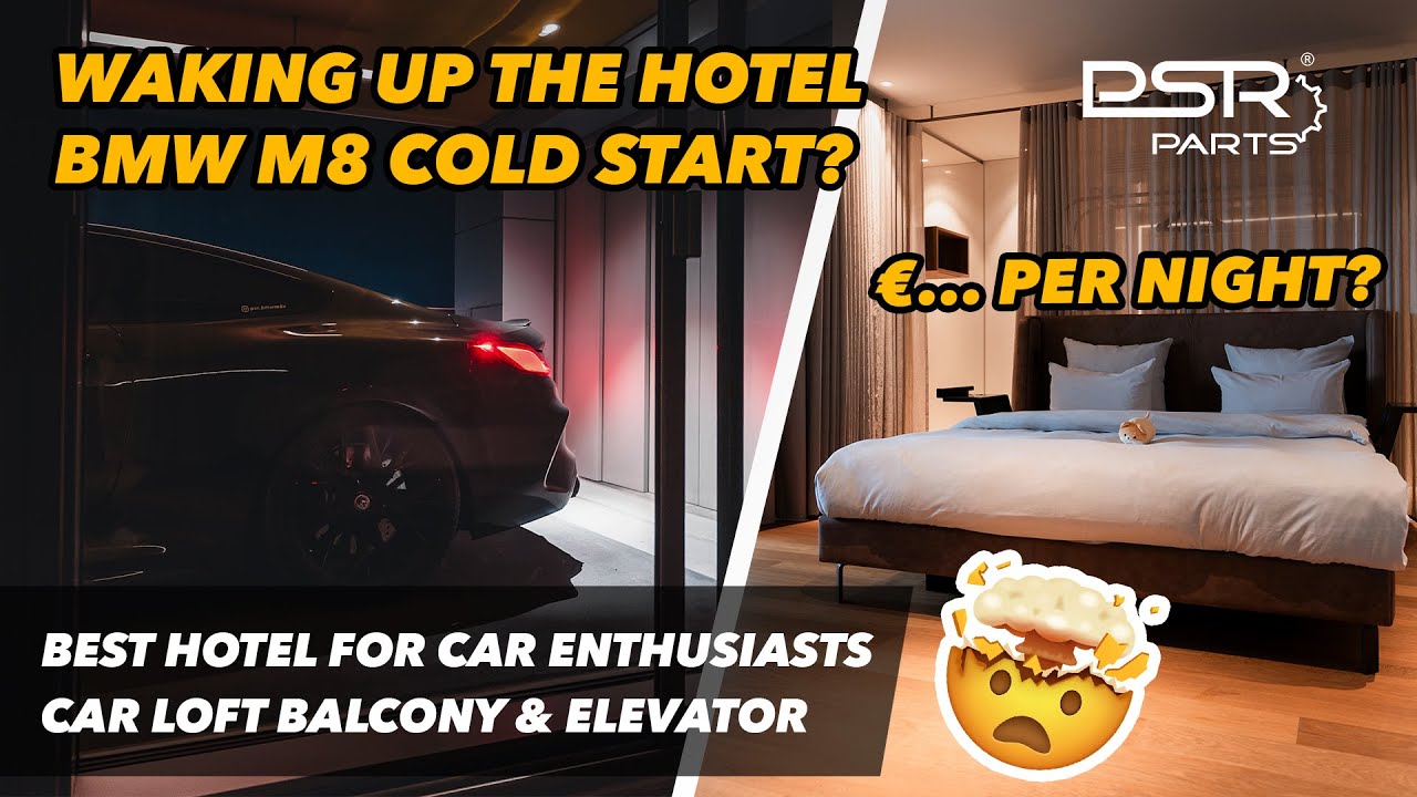 We Test The Best Hotel for Car Enthusiasts! Car On Balcony! Waking Up ...
