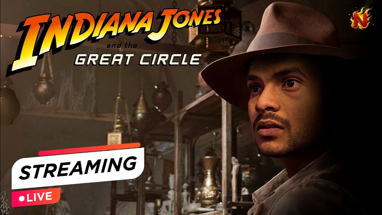LIVE: Indiana Jones and the Great Circle – Epic Adventure with FieryNik ...