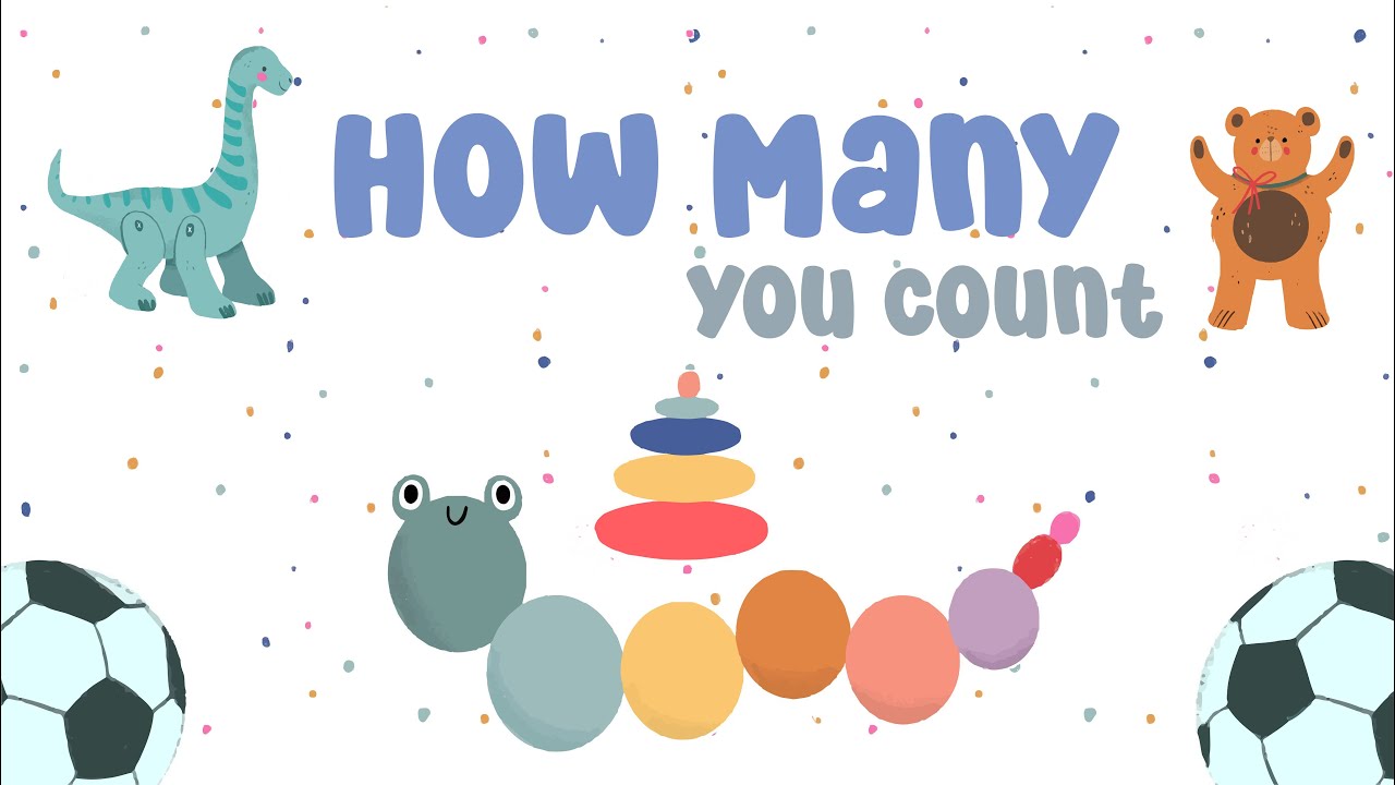How Many | How Many Things You Count | Kindergarten Learning | Watch ...