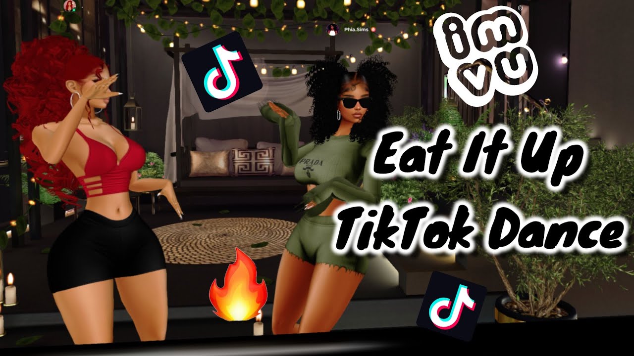 TikTok "Eat It Up" TikTok Dance Animation for IMVU - YouTube