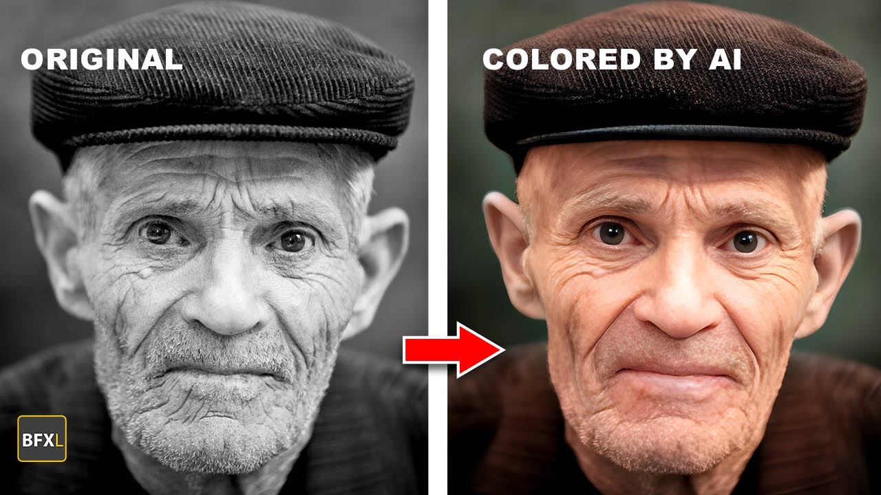 Best AI to Color B&W Photos & it's Free! - YouTube
