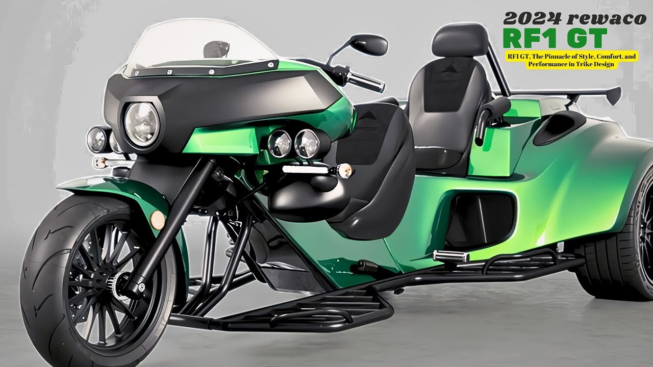 RF1 GT, The Pinnacle of Style, Comfort, and Performance in Trike Design | 2024 rewaco RF1 GT ...