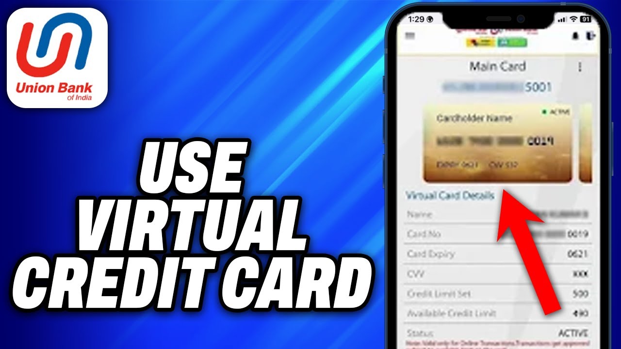 How To Use Union Bank Virtual Credit Card - Easy Fix - YouTube