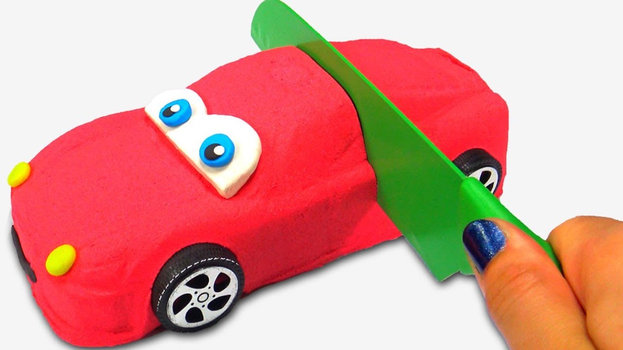 MAKING CARS WITH KINETIC SAND 💕 Very Satisfying and Relaxing Videos ...