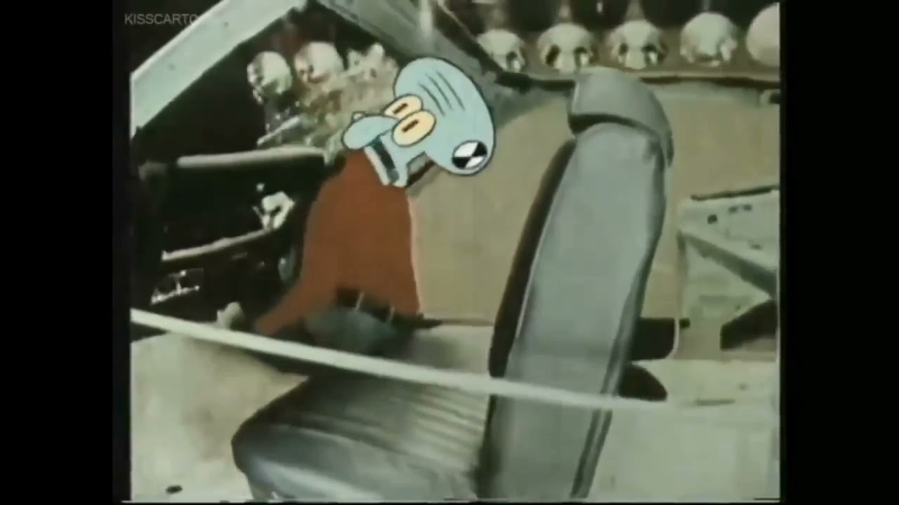 FRL Squidward turning into a Crash test dummy This episode were used in ...