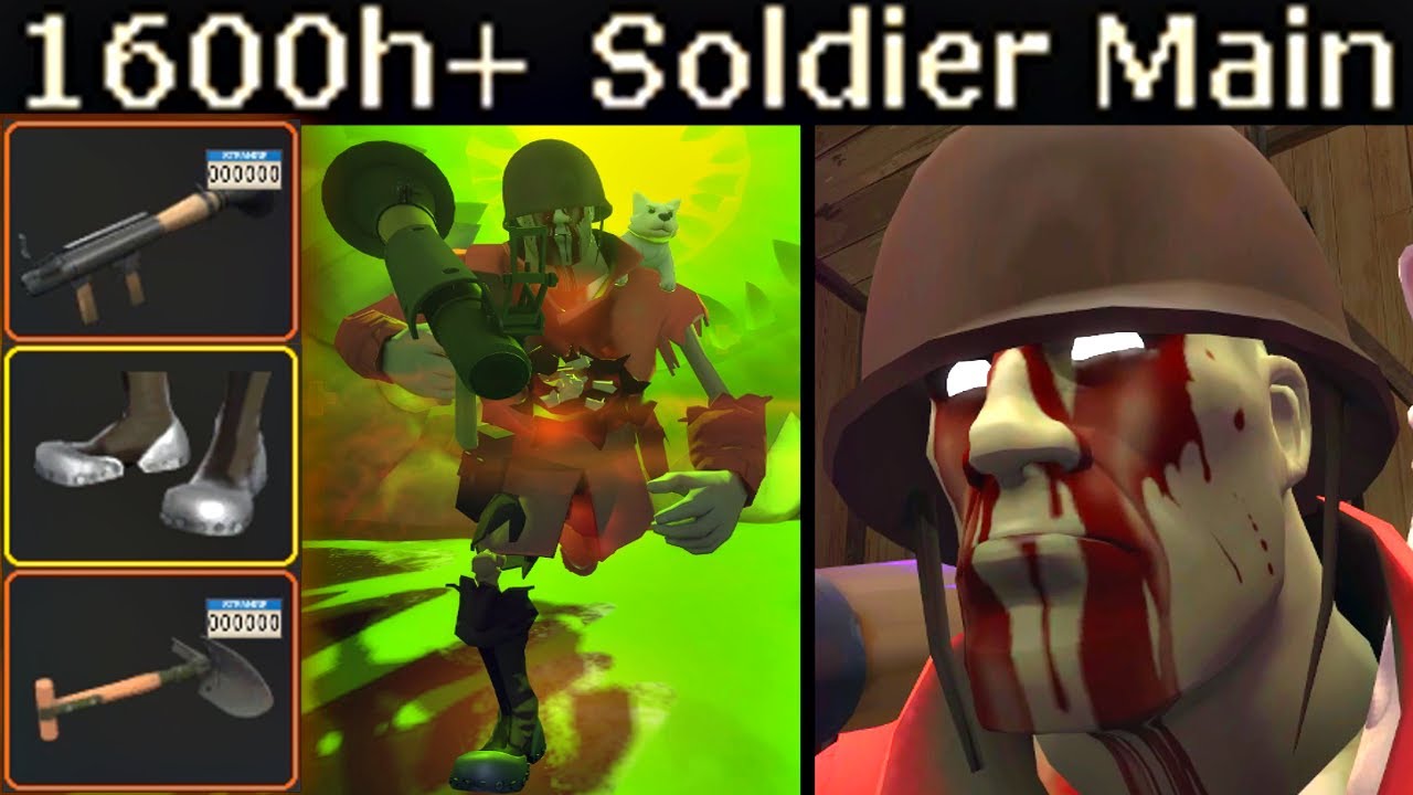 Soldier of the Undead🔸(1600h+ Soldier Main Experience TF2) - YouTube