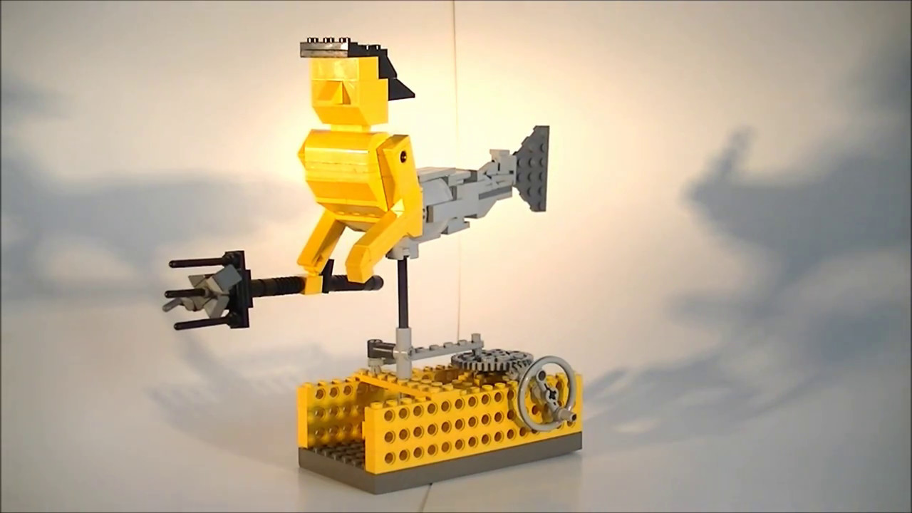 Merman, a LEGO automaton - YouTube