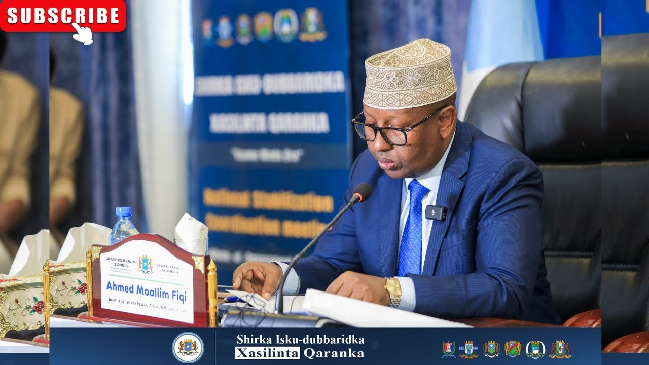 Wasir Fiqi oo u mahadceliyey saxibada beesha caalamka gacanta ay ka ...