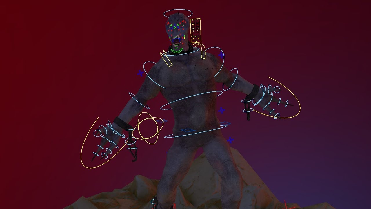 Monster Character Rigging Demo Reel 2020 - YouTube