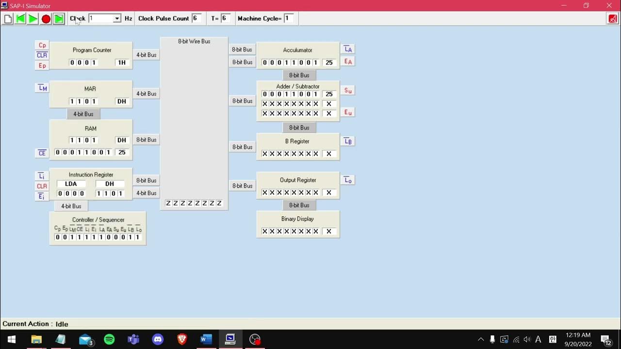 SAP-1 Simulator tutorial - YouTube