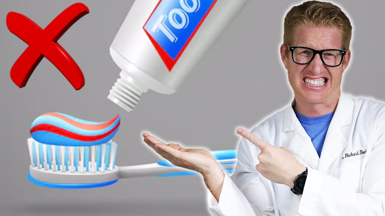 STOP USING TOOTHPASTE!! Dentist Destroys the Need for Toothpaste! - YouTube