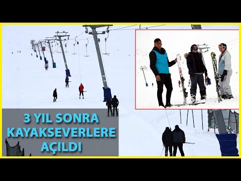 Abalı Kayak Merkezi'nde 3 Yıl Sonra İstenilen Kar Seviyesine Ulaşıldı
