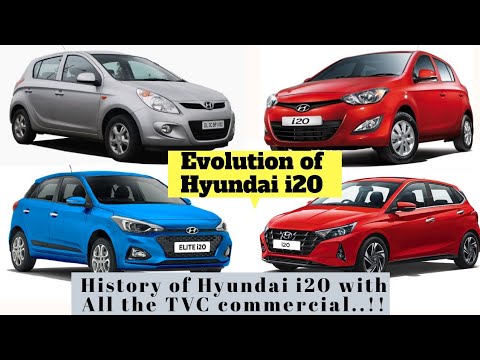 Hyundai i20 | Evolution and History of the i20 | All the TVC Commercials ads - YouTube