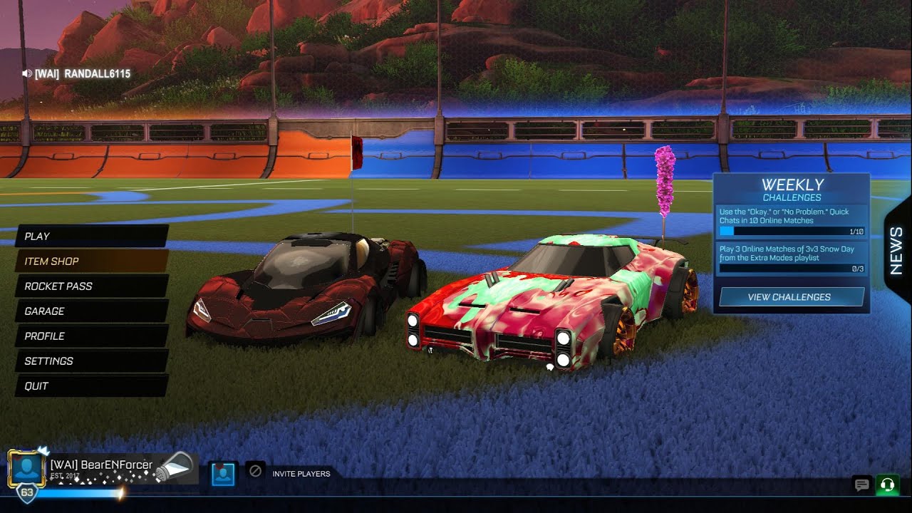 Rocket League W/Randall - YouTube