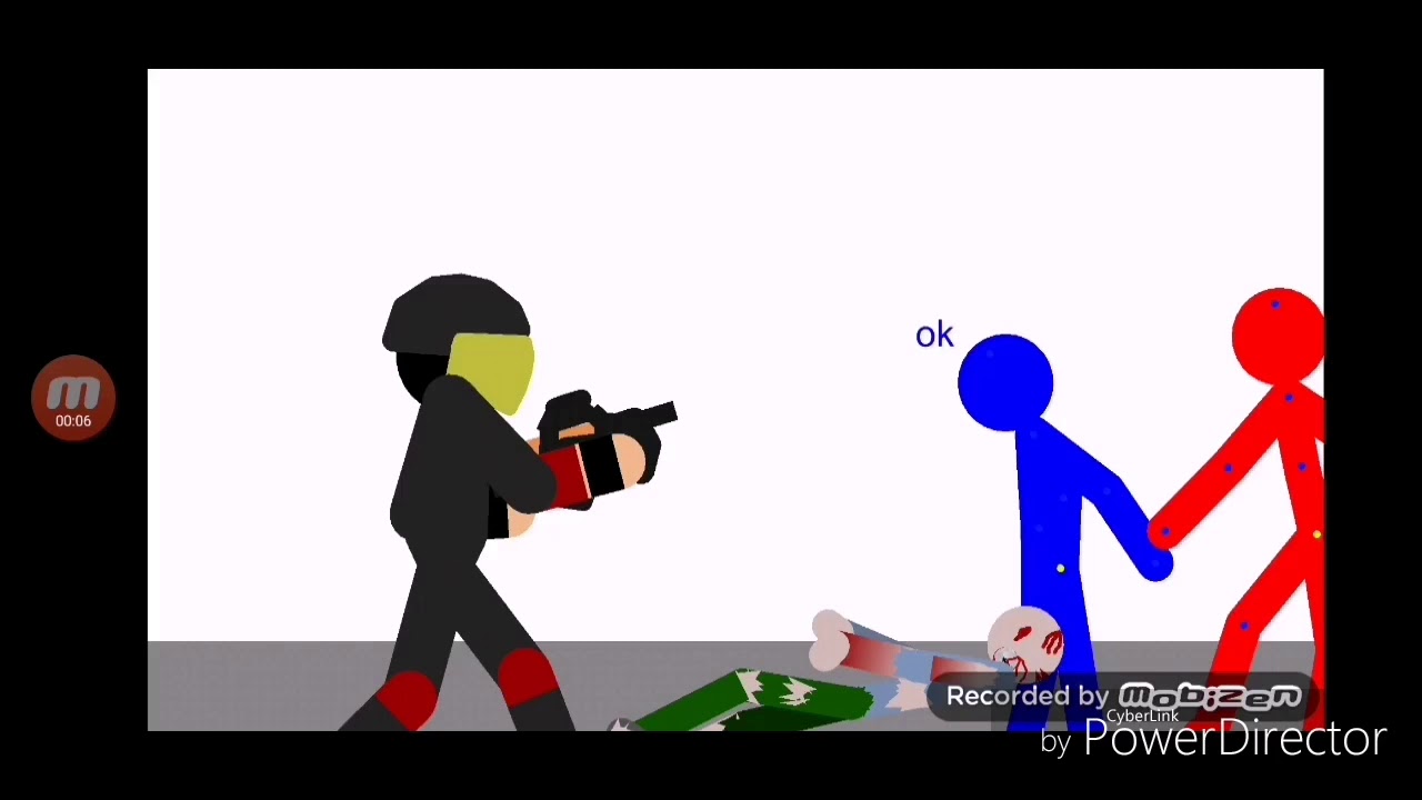 Stick nodes animation: zombie apocalypse (not normal) - YouTube