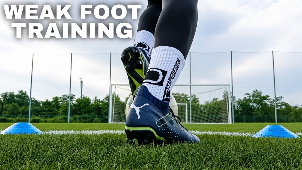 I Trained my Weak Foot for 1 hour / How to improve your Weak Foot in ...