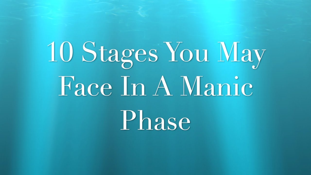 10 Steps For Manic Behavior - YouTube