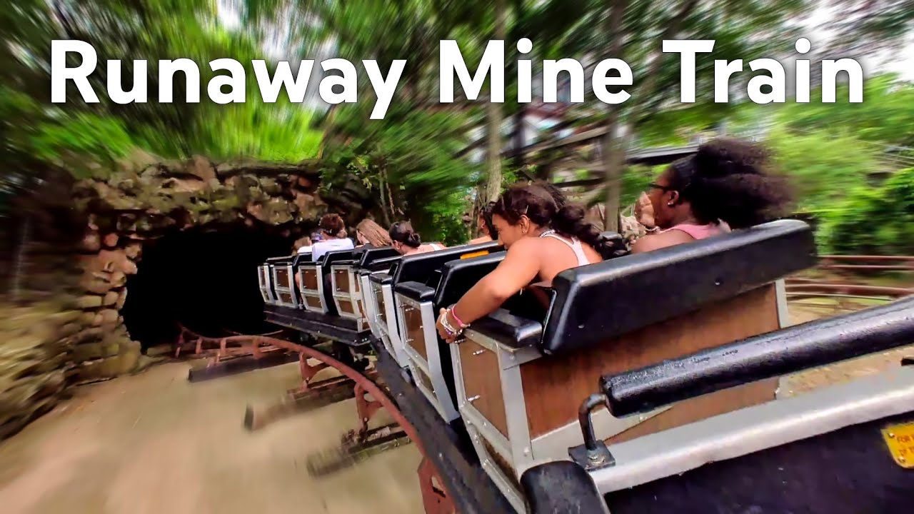 Runaway Mine Train - POV - Six Flags over Texas - YouTube