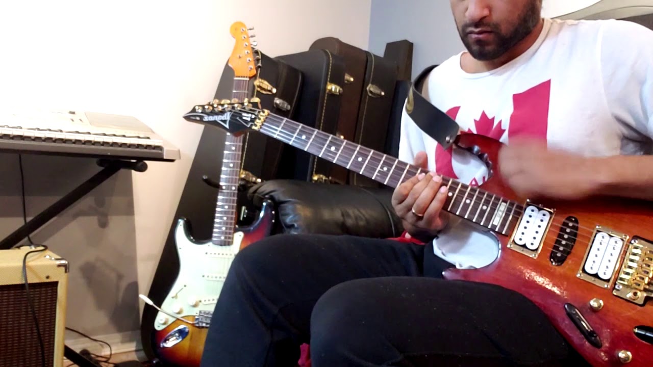 Dimarzio Super Distortion improv with 80s metal vibes - YouTube