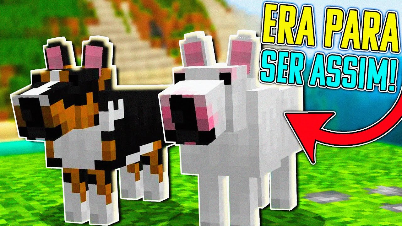 VOCÊ SABIA? Minecraft agora tem 8 NOVOS TIPOS de CACHORRO! (Atualização ...