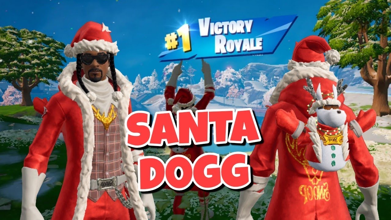 SANTA DOGG VICTORY ROYALE - YouTube