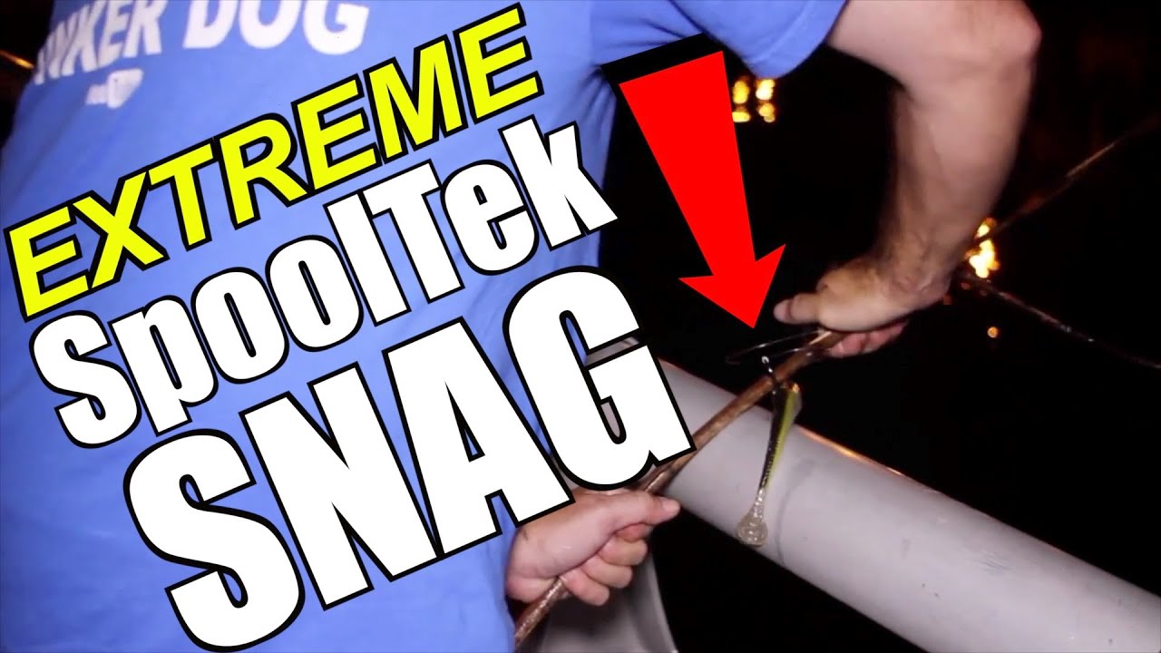 Extreme Spooltek Snag - Braid Saves Fishermans Lure Stuck In A Tree ...