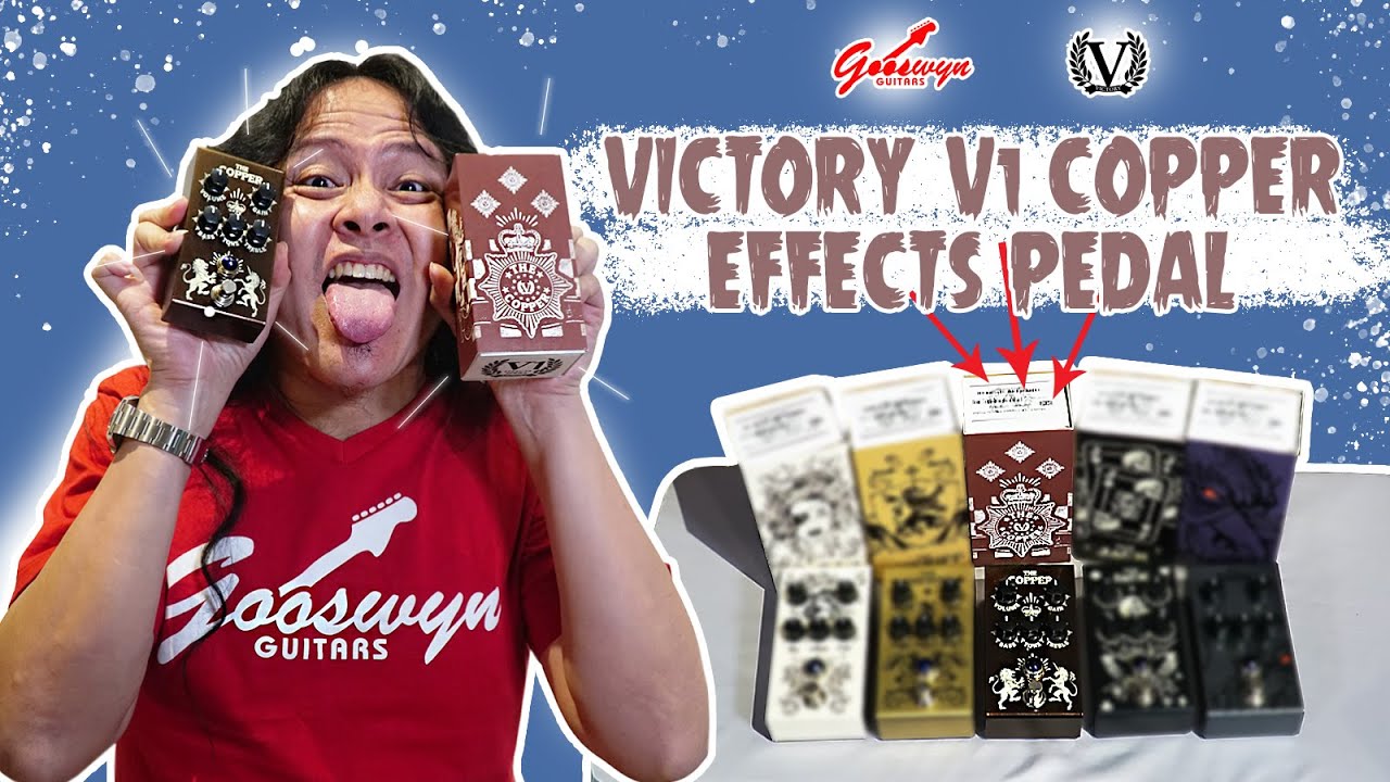 VICTORY V1 COPPER EFFECTS PEDAL | Review - YouTube