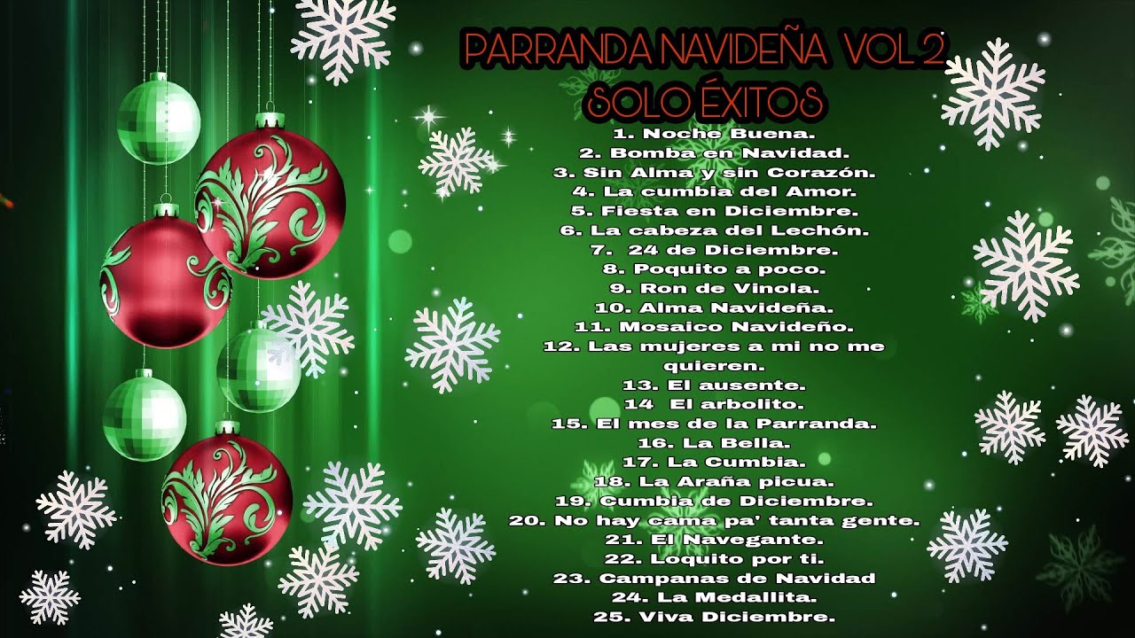 PARRANDA NAVIDEÑA VOL 2 éxitos navideños - YouTube