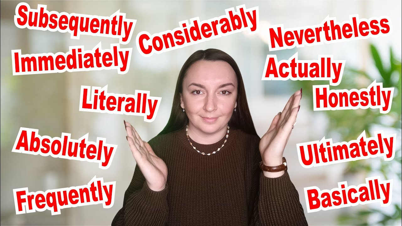 The 15 Most Common ADVERBS in English. Boost Your Fluency FAST! (With ...