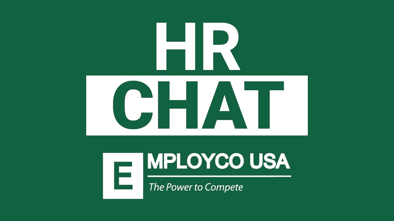 HR Chat w/Employco USA: Tips for Reopening Your Business - YouTube