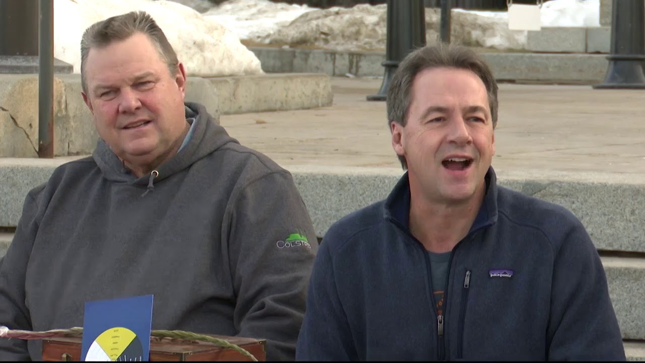 Little Shell tribe flag raised above Montana Capitol - YouTube