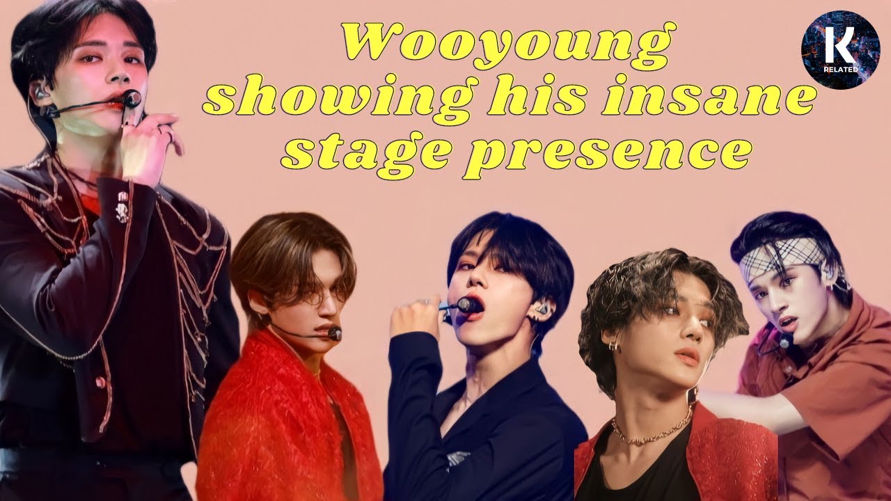 ATEEZ WOOYOUNG SHOWING HIS INSANE STAGE PRESENCE FOR 8 MINUTES STRAIGHT ...