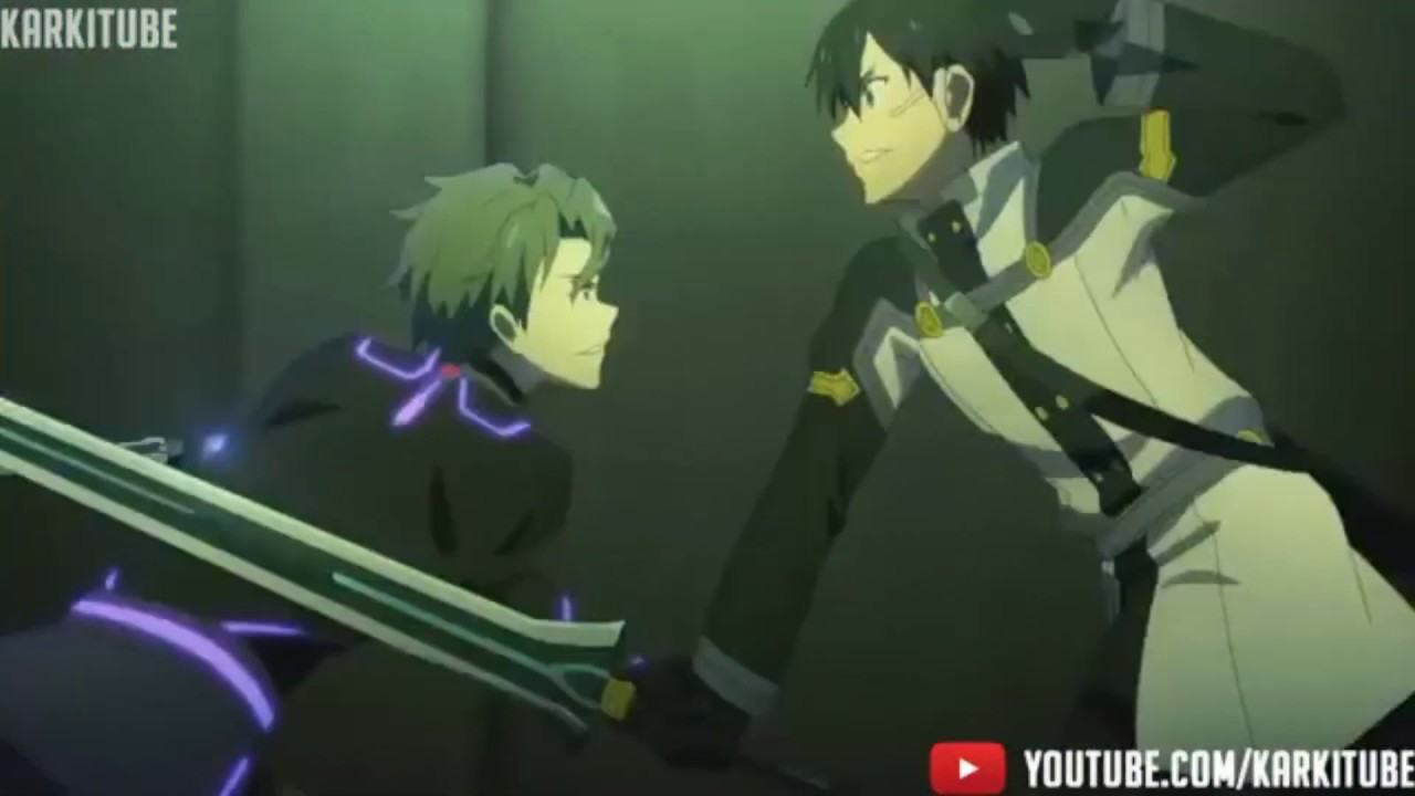 SAO Ordinal Scale-Kirito Vs Eiji | AMV - YouTube