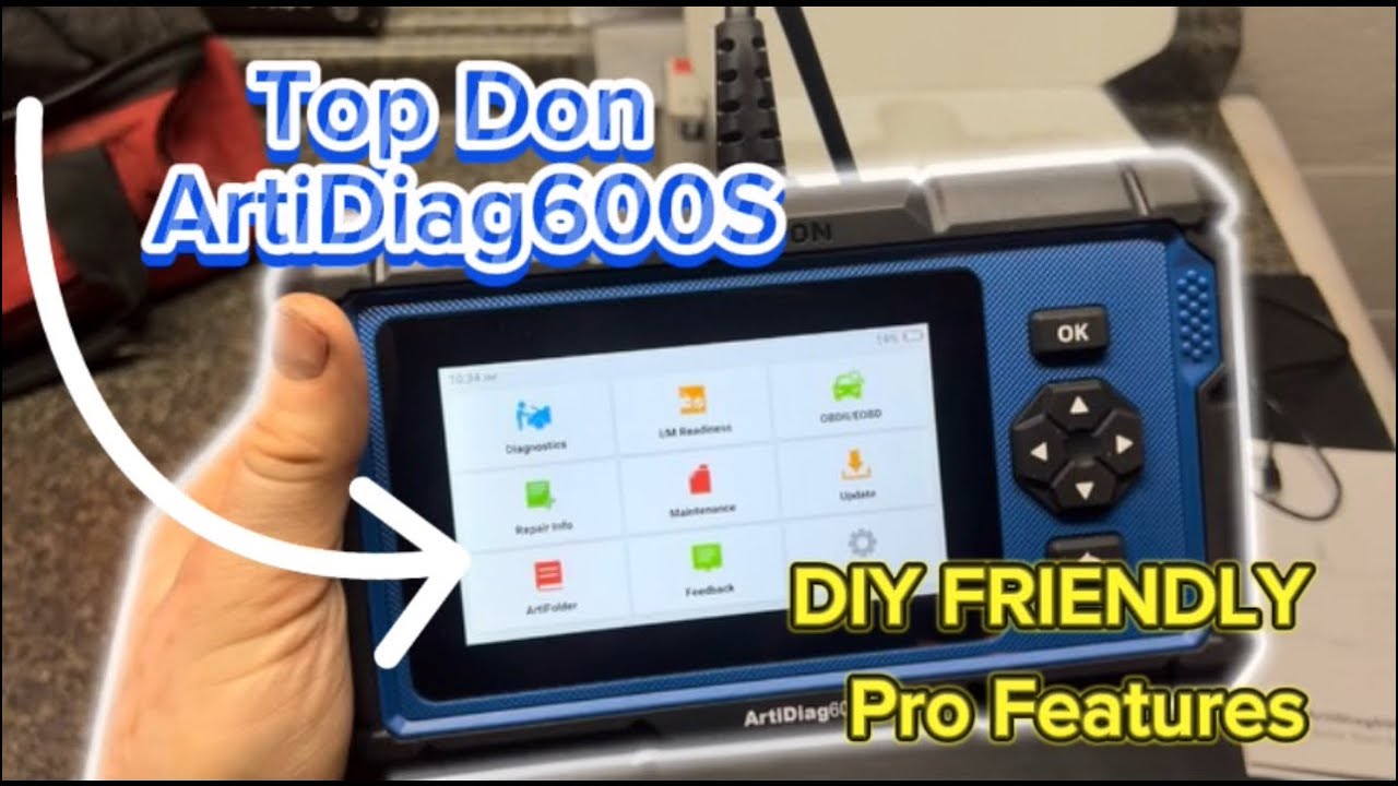 Budget Friendly, Easy To Use - Top Don ArtiDiag600S Scan Tool ...