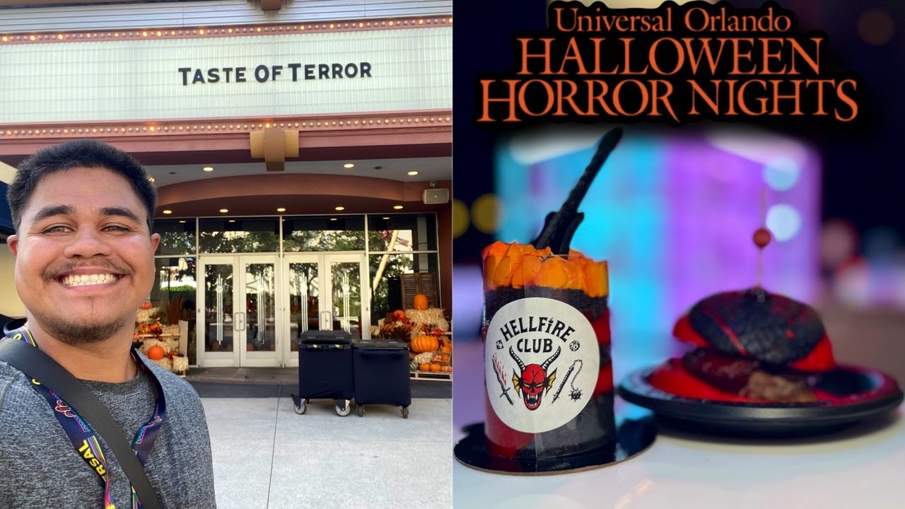 Trying Out ALL NEW Halloween Horror Nights Food At Universal Studios ...
