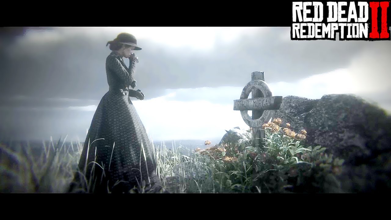Mary visits Arthur's grave | RDR2 Missable Moments - YouTube